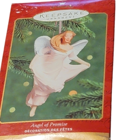 Vintage | Holiday | Vintage Hallmark Keepsake Angel Of Promise 200 ...